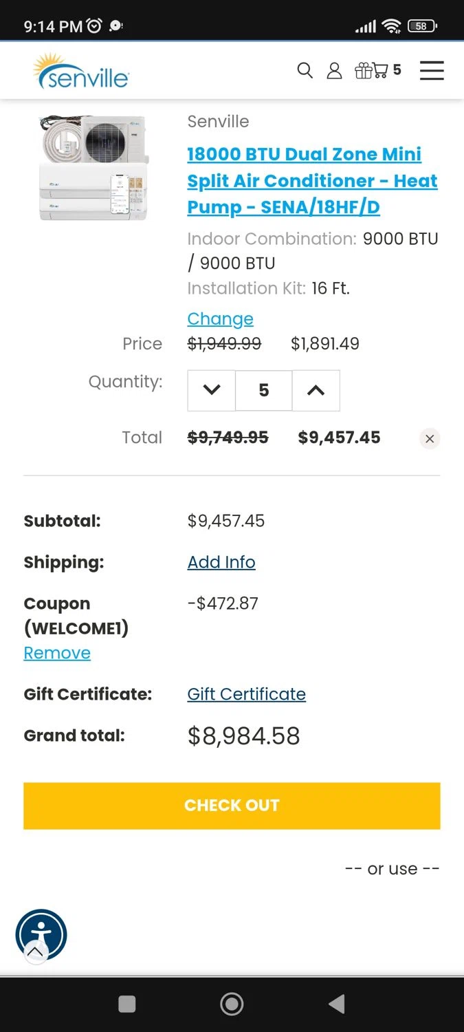 Senville Promo Codes - $75 Off (82 Verified) Dec 2025