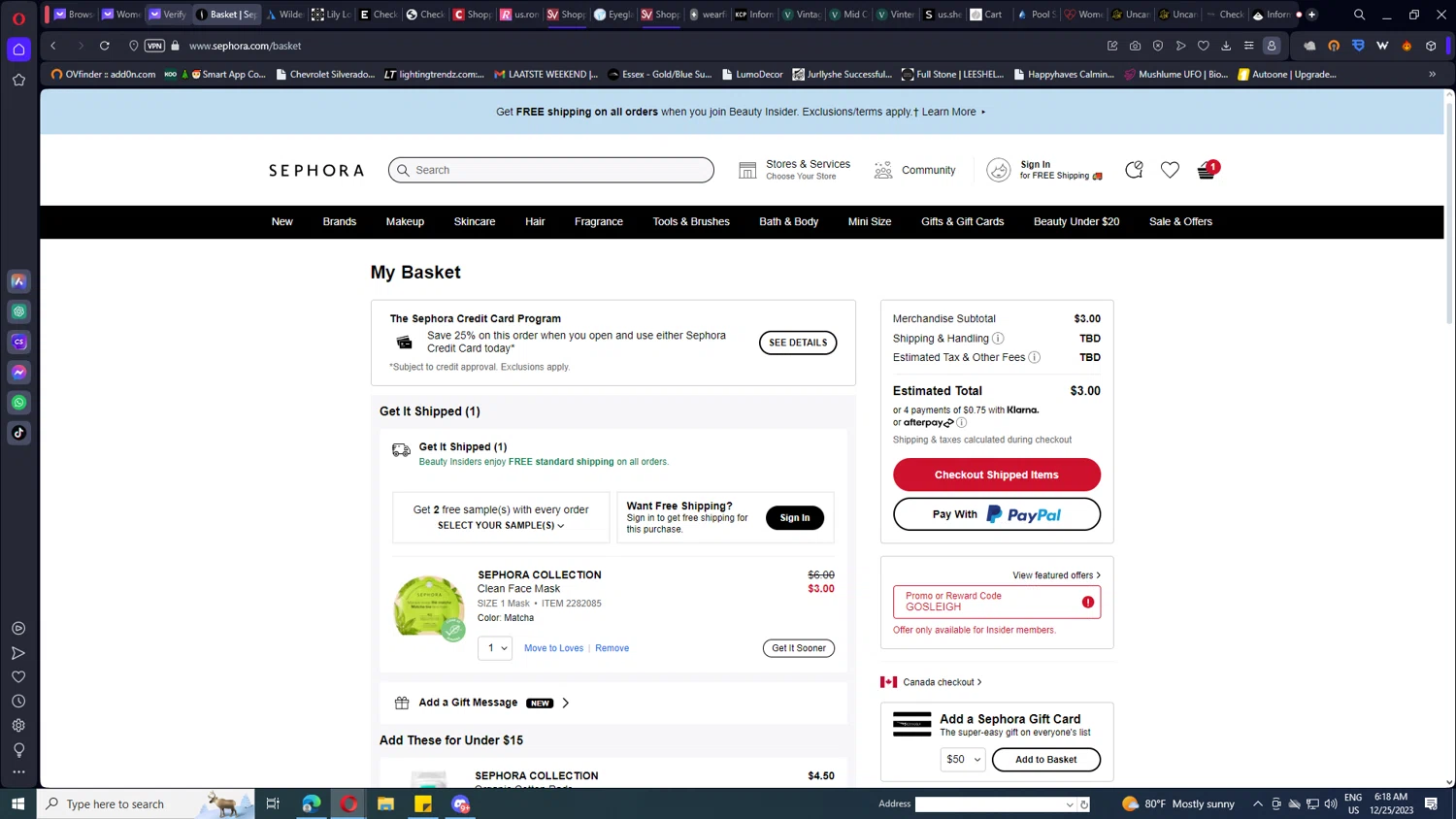 Sephora Promo Codes – 20% Off | December 2023