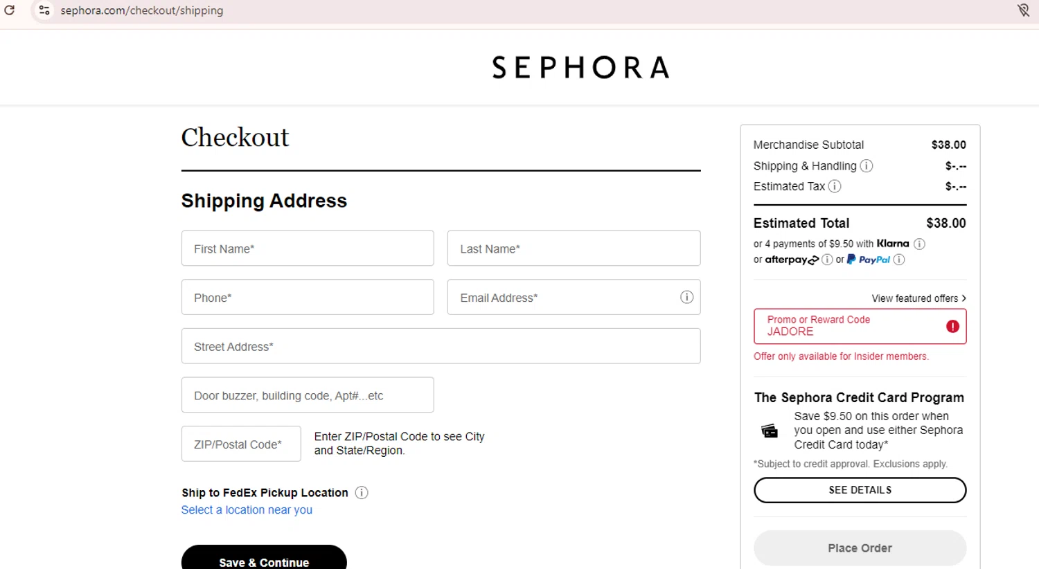 Sephora Promo Codes - 30% Off | September 2024