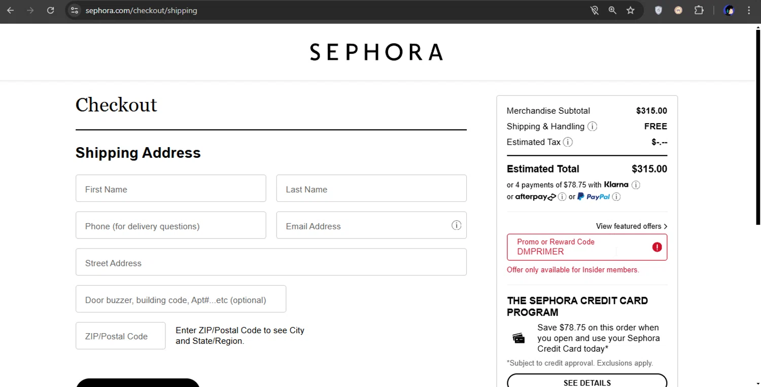 Sephora Promo Codes - 10% Off | January 2025