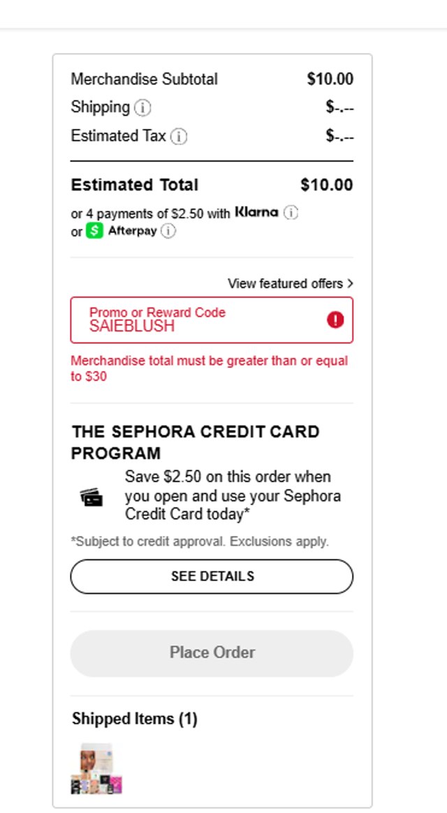 Sephora Discount Codes - 10% Off (7 Verified) Jul 2025
