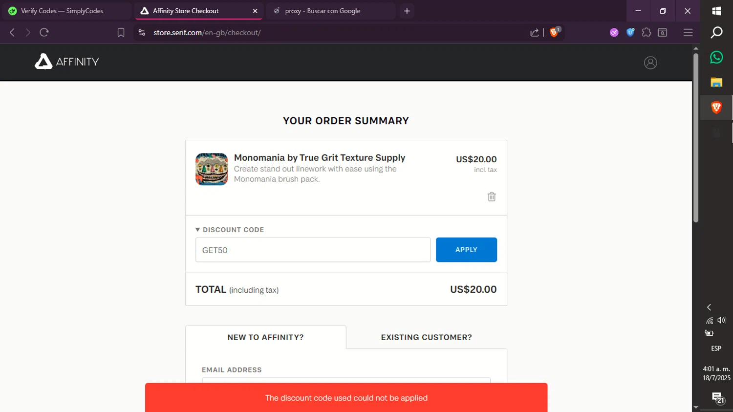 Affinity Promo Codes - 50% Off Coupons November 2025