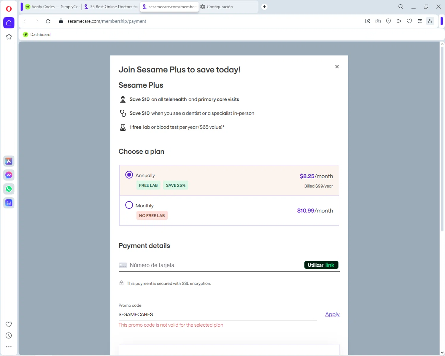 Sesame Care Promo Codes - 30% Off | September 2024