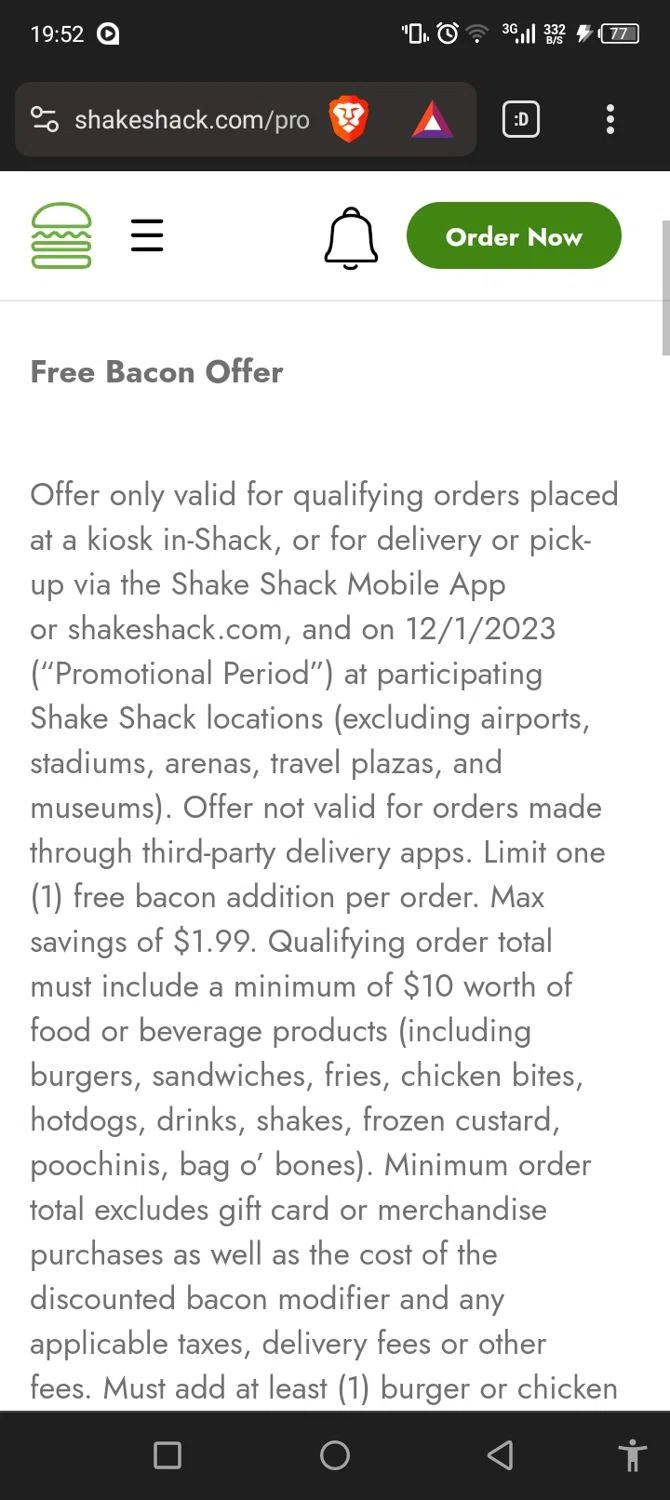 ShakeShack Coupons - $15 off Promo Codes in August 2024 | SimplyCodes