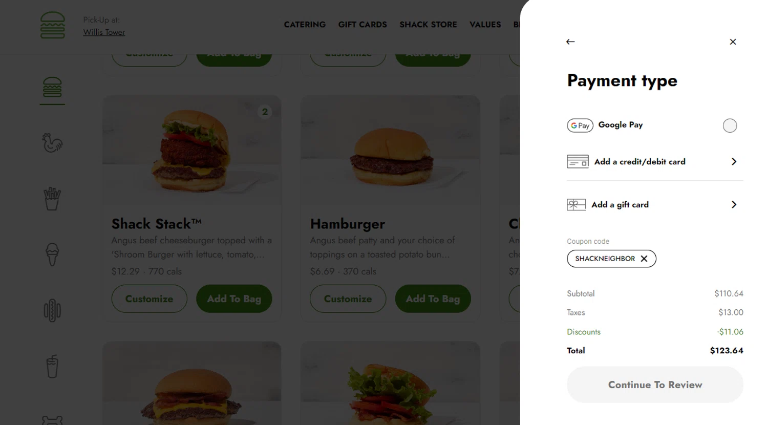 ShakeShack Promo Codes - $10 Off Coupons Jan 2025