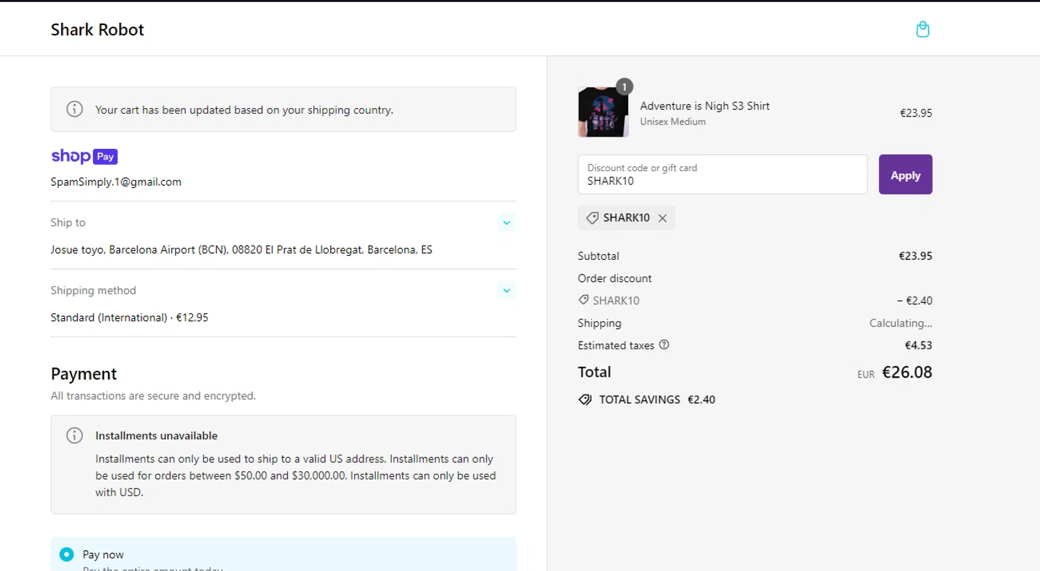 Shark Robot Discount Codes - 10% Off | November 2024