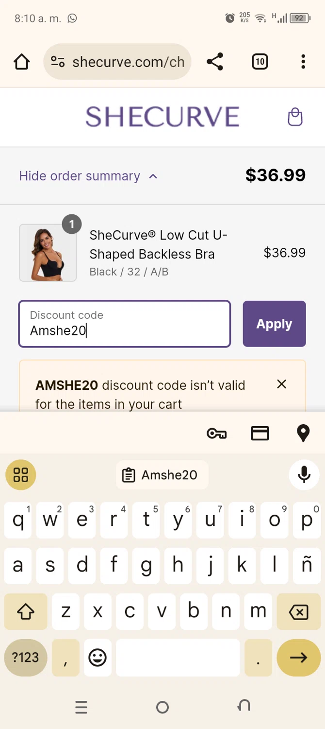SheCurve Promo Codes - $20 Off | October 2024