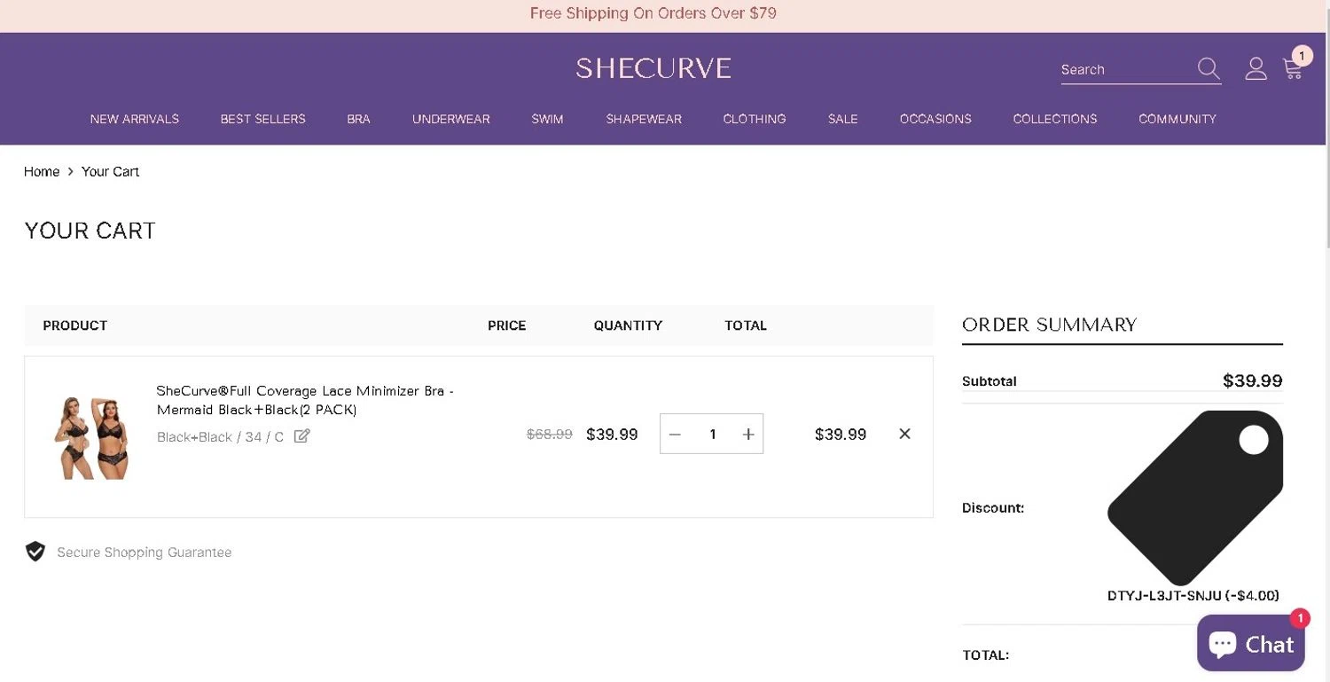 SheCurve Promo Codes - $20 Off | October 2024