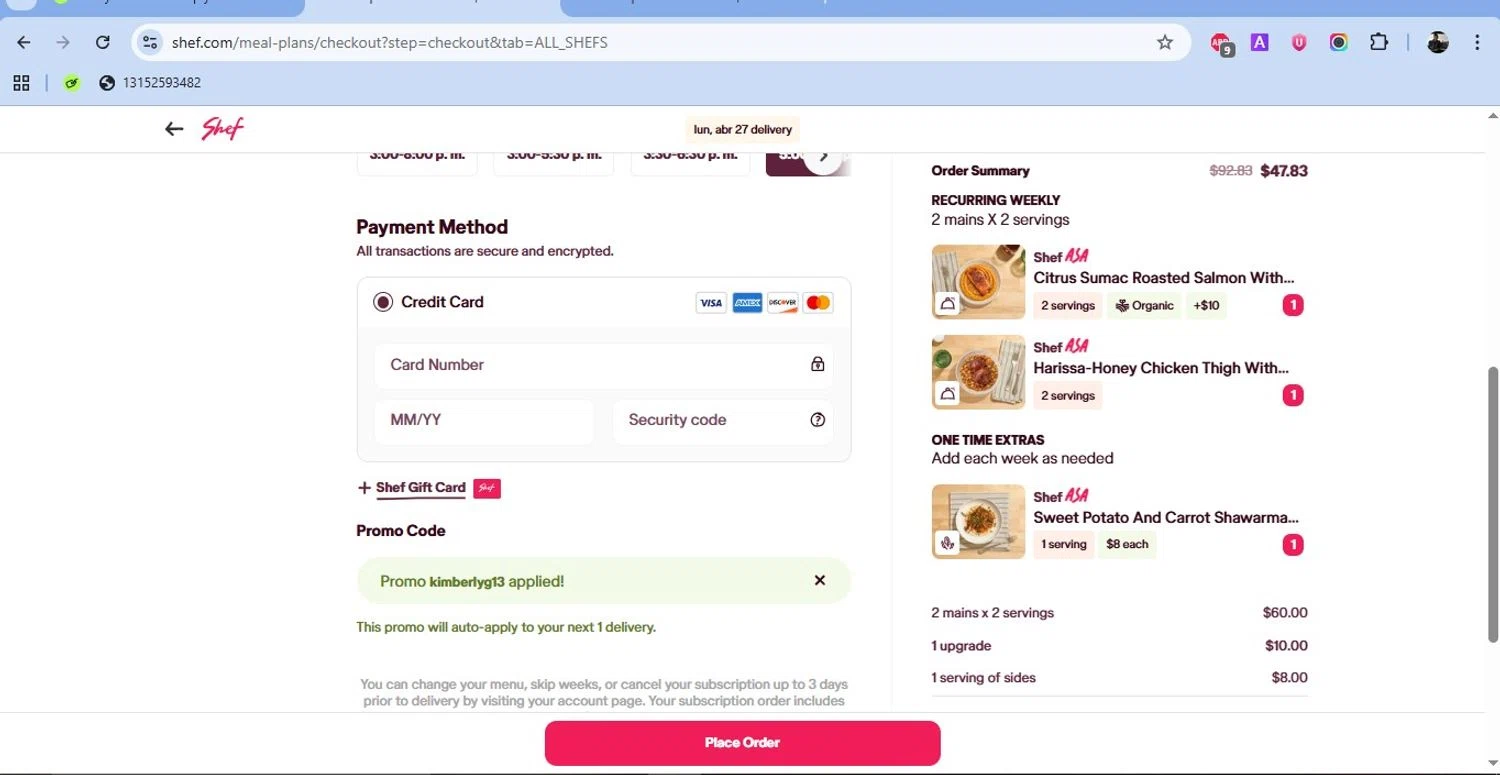 Shef Promo Codes - $30 Off (2 Verified) Jun 2026