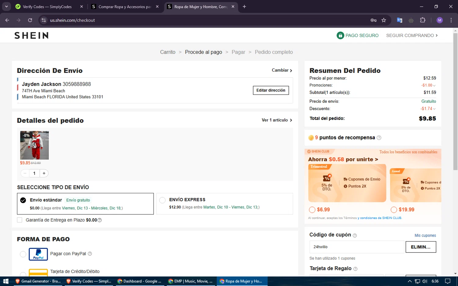 SHEIN Coupon Codes - $10 Off | December 2024