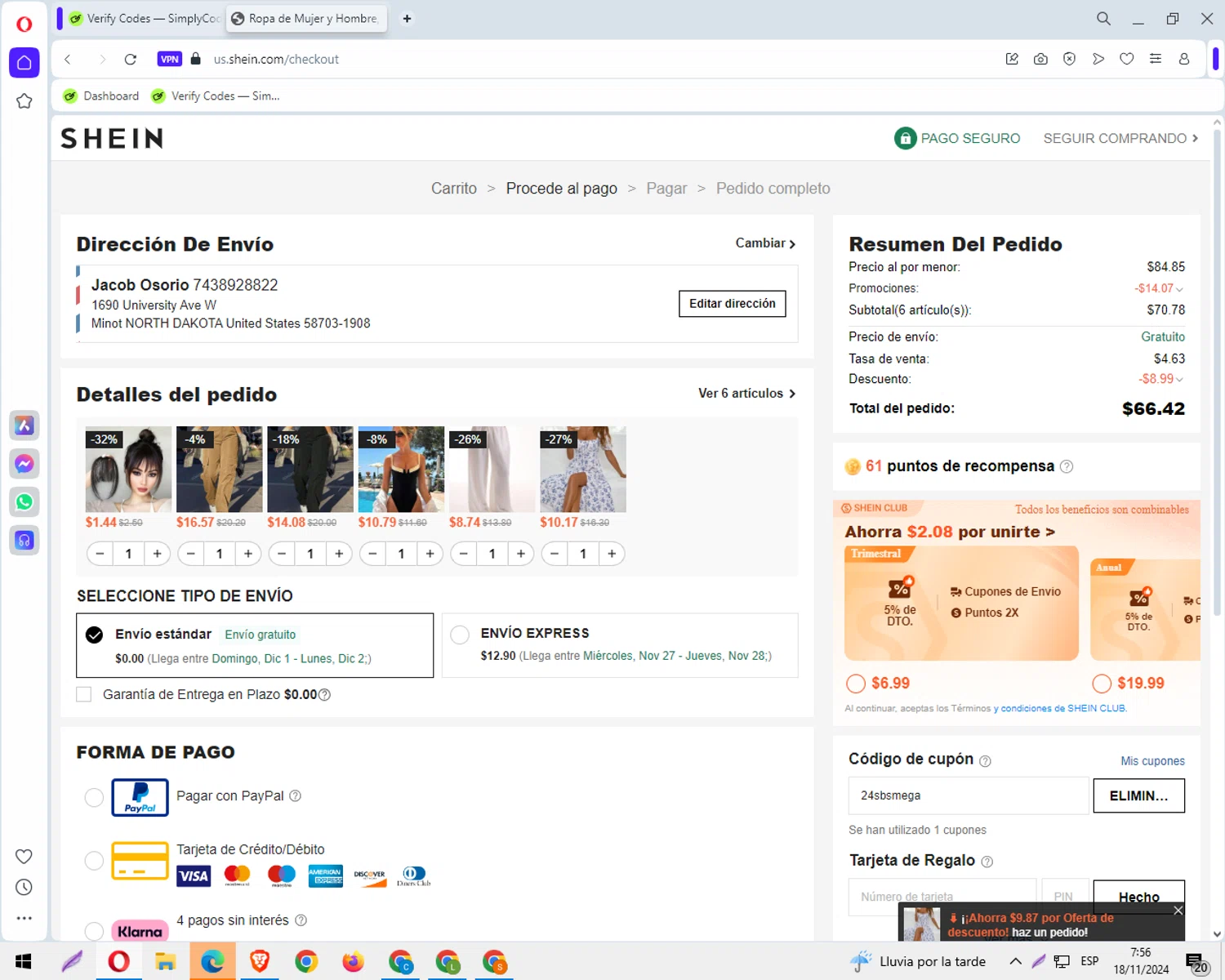 SHEIN Coupon Codes & Black Friday 2024 Deals - 25% Off