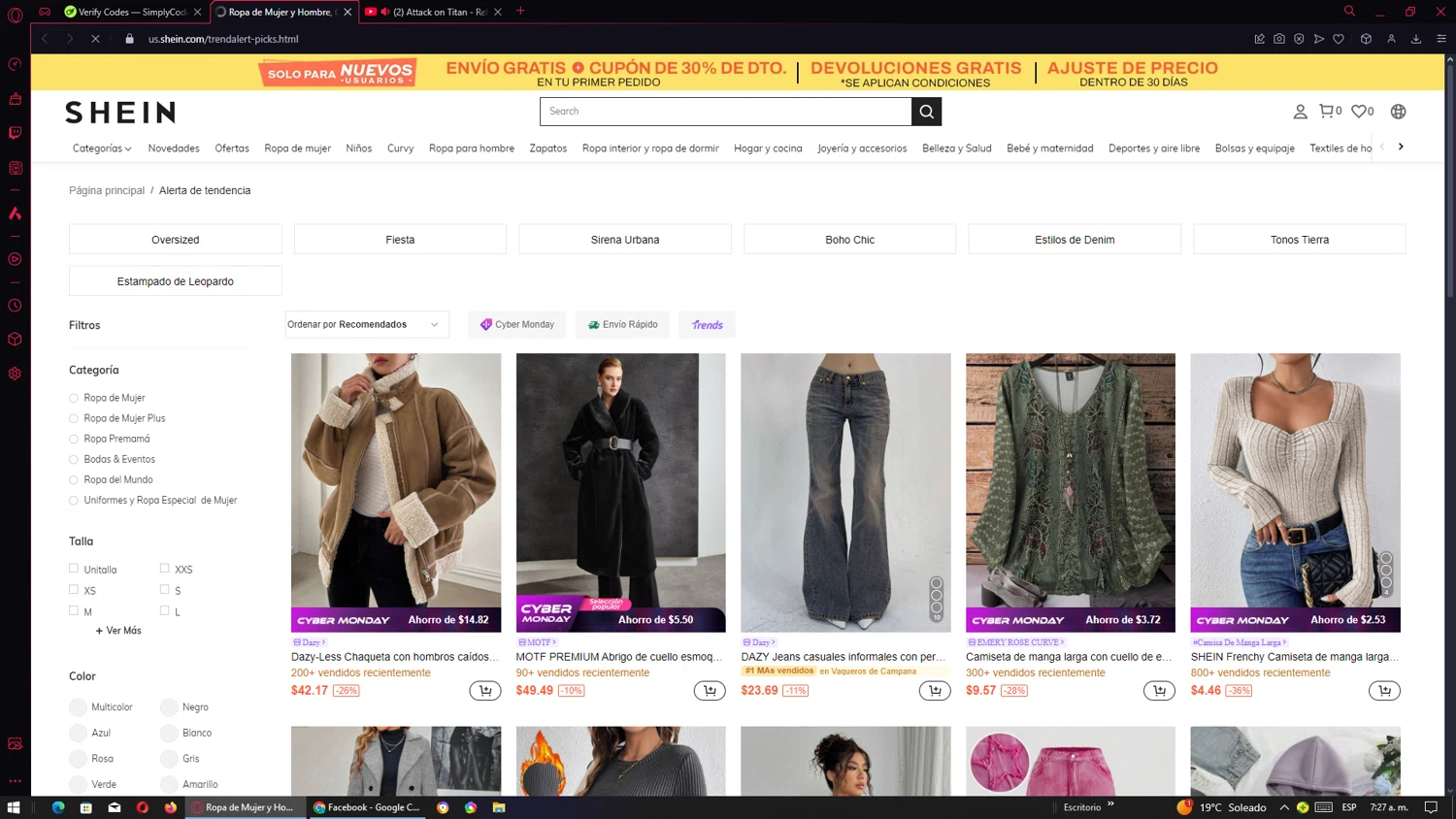 SHEIN Coupon Codes & Cyber Monday 2024 Deals - 15% Off