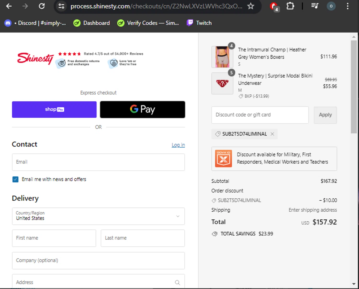 Shinesty Promo Codes – 1% Off | May 2024