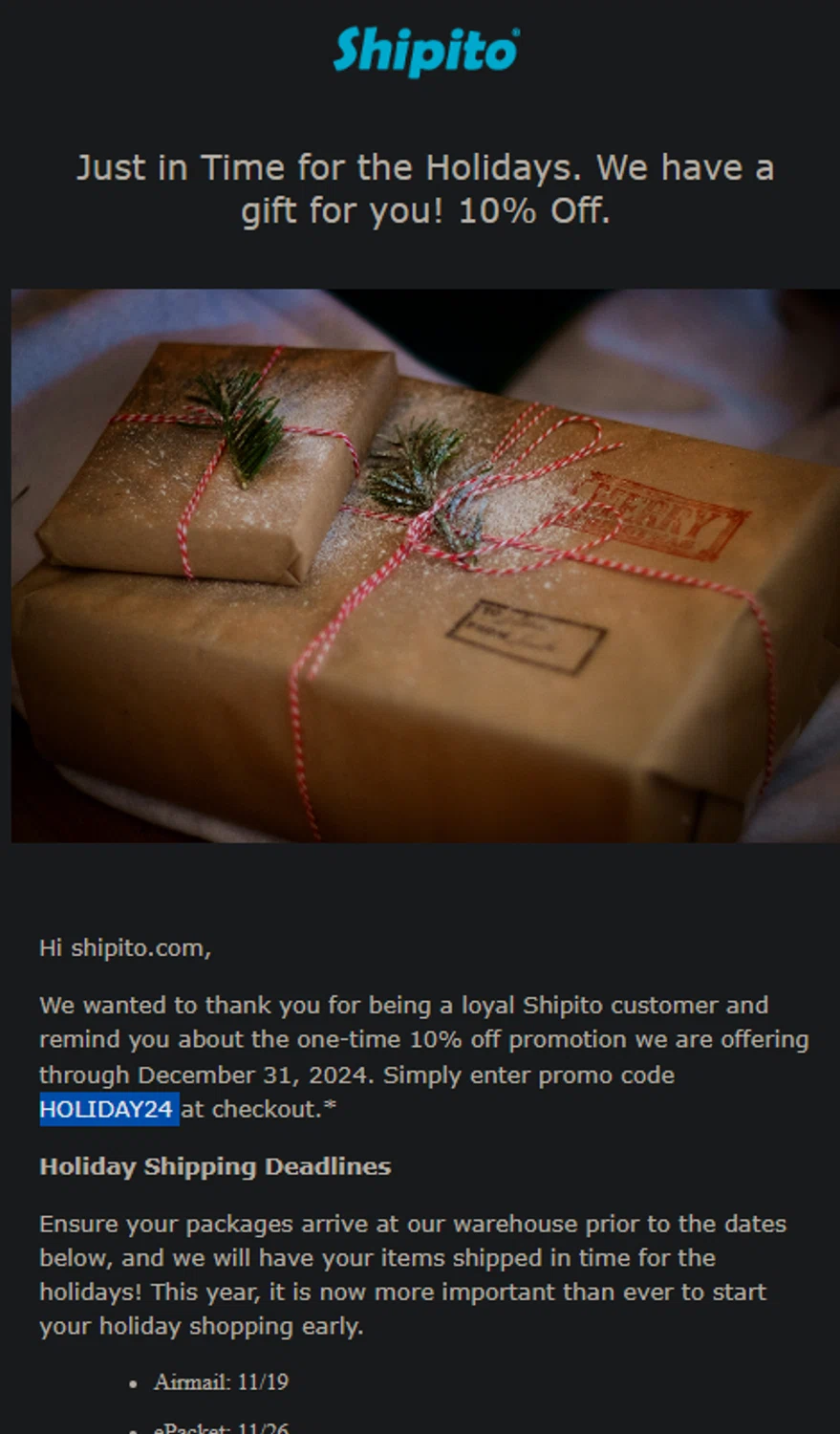 Shipito Promo Codes - $5 Off w/Code Coupons Dec 2025