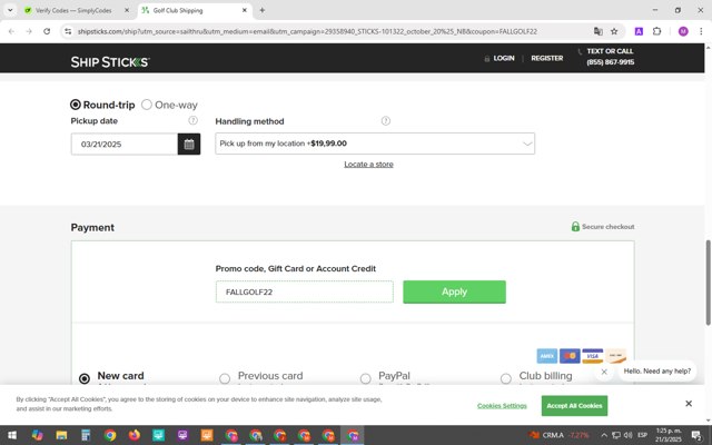 Ship Sticks Promo Codes (6 Verified) - 20% Off Mar 2025