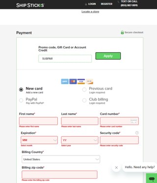 Ship Sticks Promo Codes & Black Friday 2024 Deals - 20% Off