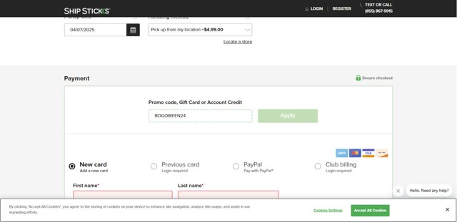 Ship Sticks Promo Codes (1 Verified) - 20% Off May 2025