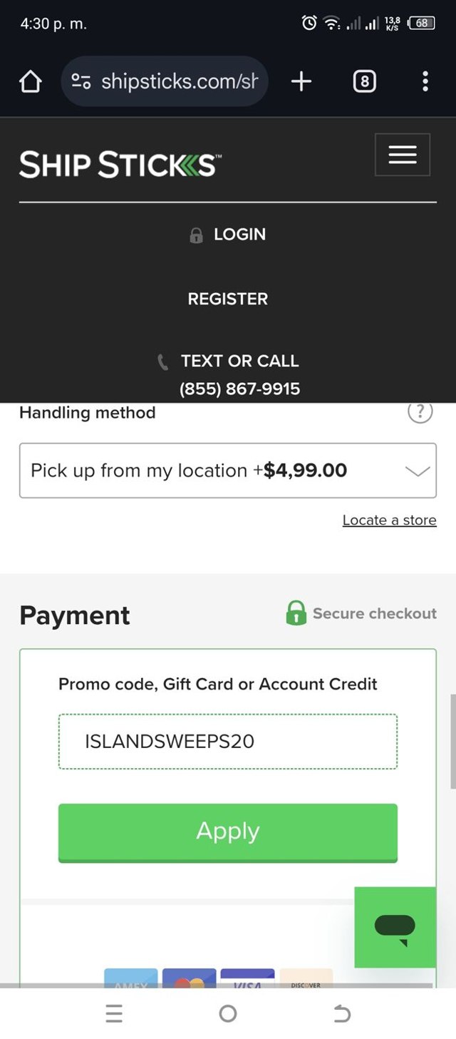 Ship Sticks Promo Codes (6 Verified) - 20% Off Mar 2025