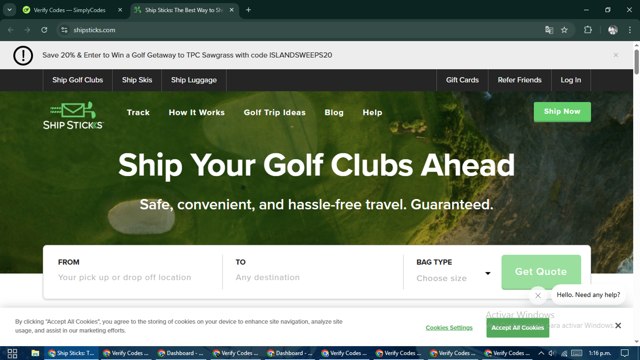 Ship Sticks Promo Codes (6 Verified) - 20% Off Mar 2025