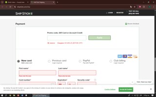 Ship Sticks Promo Codes (3 Verified) - 20% Off Jul 2025