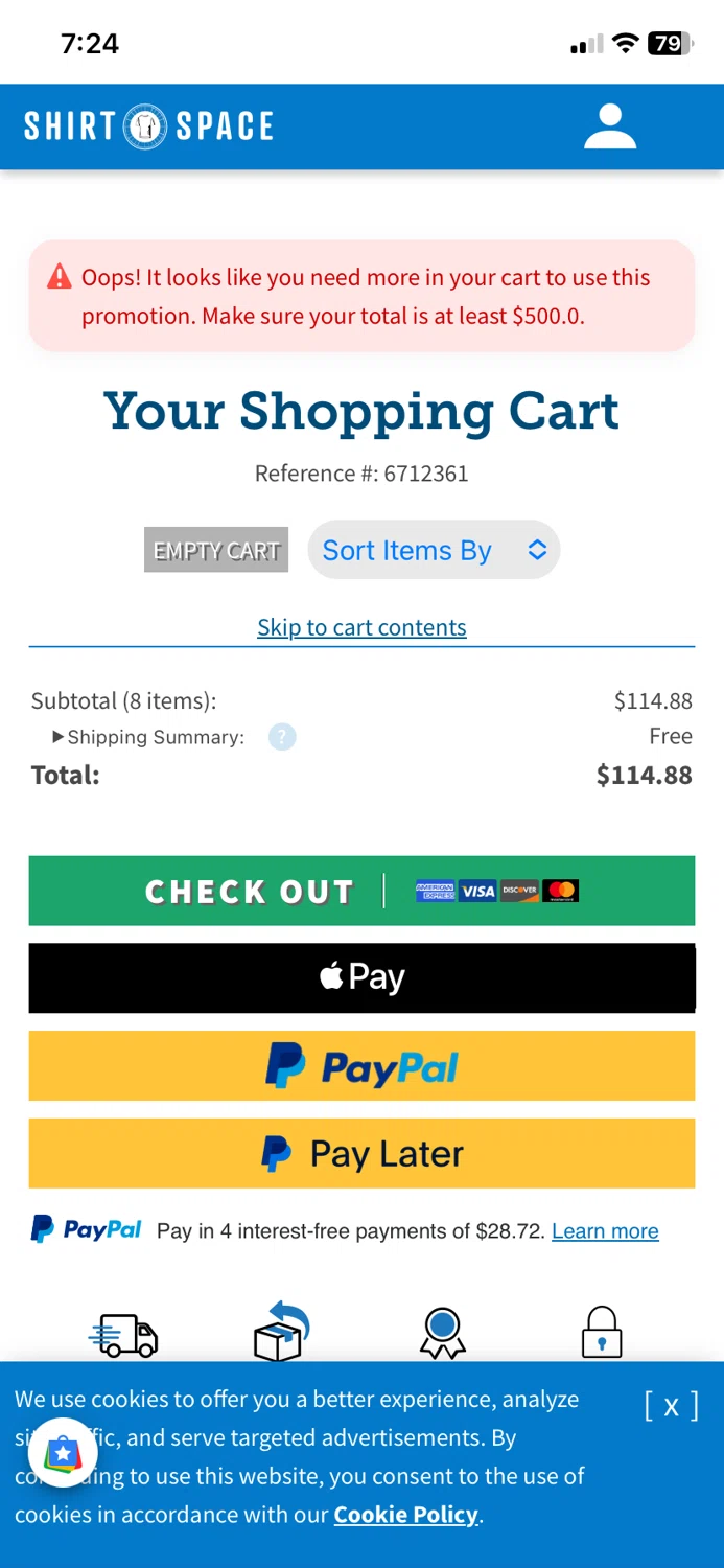 ShirtSpace.com Promo Codes - $3 Off | November 2024