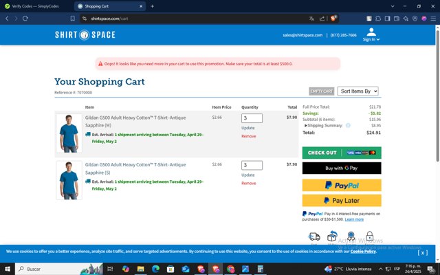 ShirtSpace.com Promo Codes - 15% Off Jun 2025