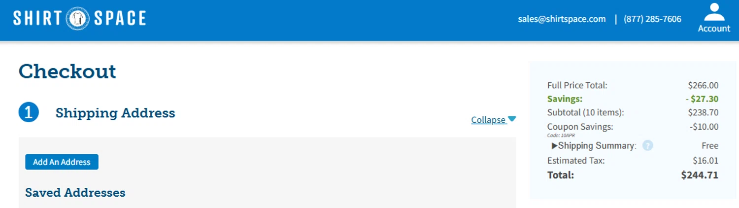 ShirtSpace.com Promo Codes (8 Verified) - $50 Off Apr 2025