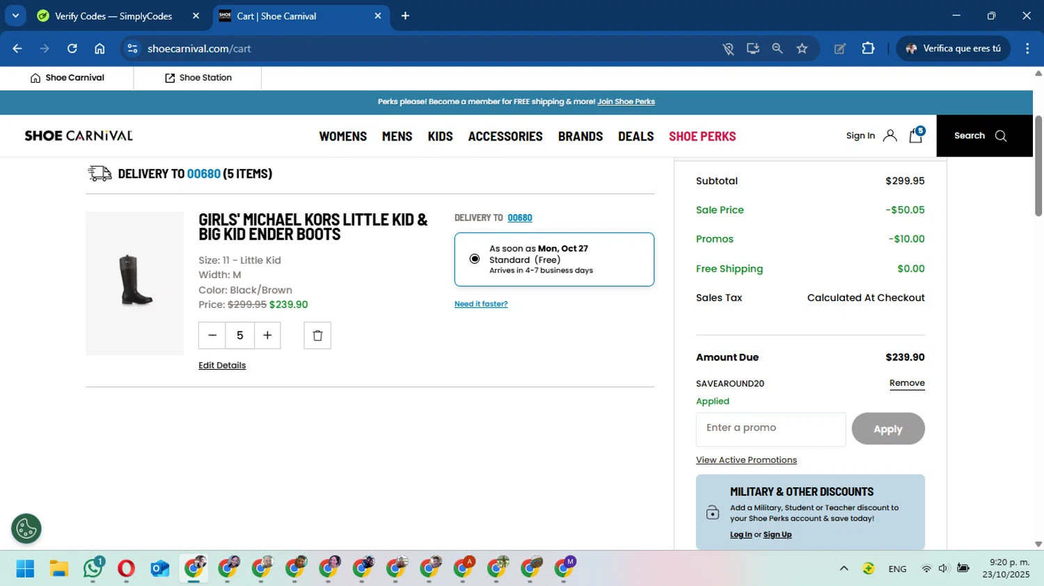 Shoe Carnival Promo Codes - 50% Off (5 Verified) Nov 2025