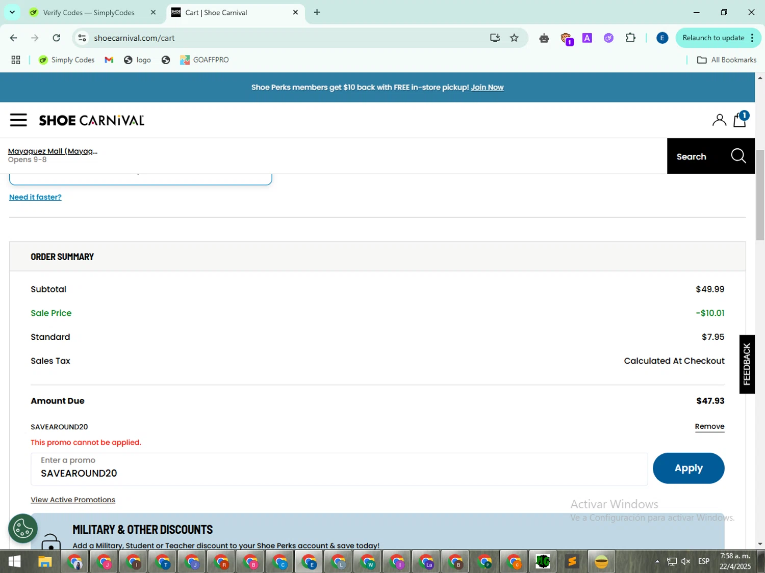 Shoe Carnival Promo Codes - $10 Off (Verified) Sep 2025
