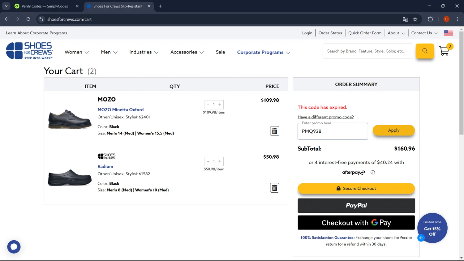 Shoes for Crews Promo Code - 20% Off (Verified) Jan 2026