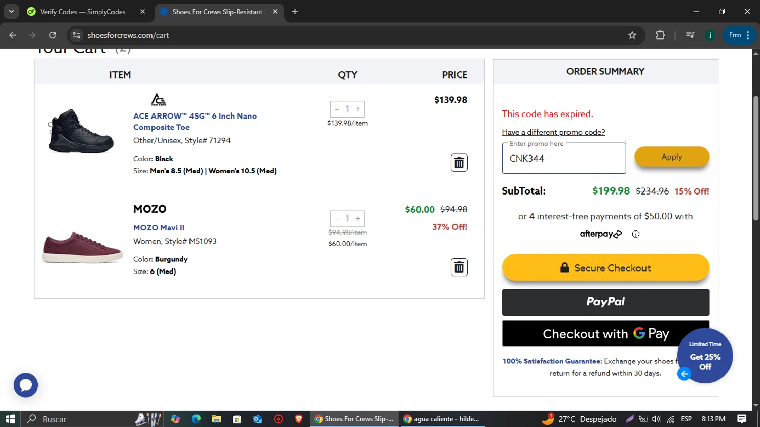 Shoes for Crews Promo Codes - 15% Off Nov 2025