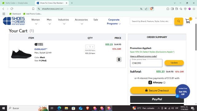 Shoes for Crews Promo Codes (7 Verified) - 25% Off May 2025