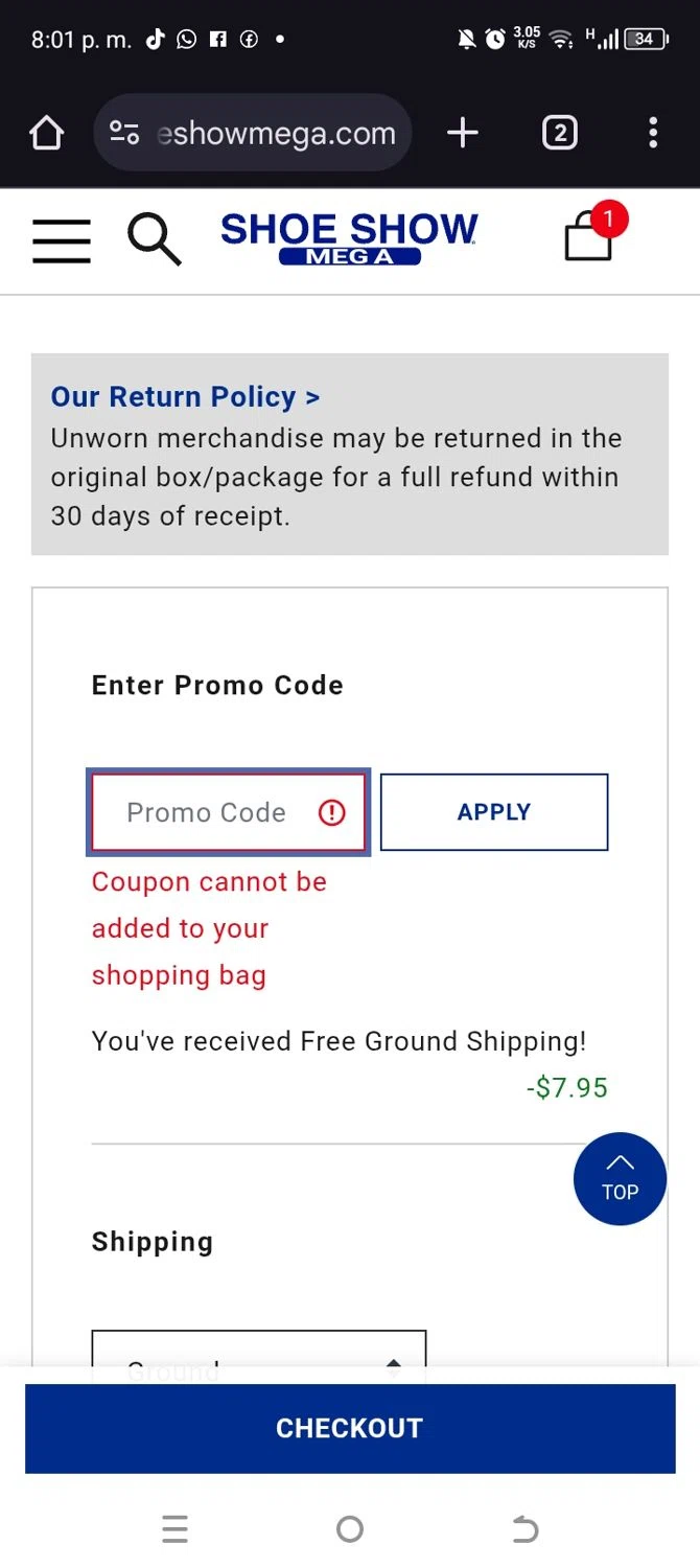 Shoe Show Mega Promo Codes - $10 Off Coupons Mar 2026