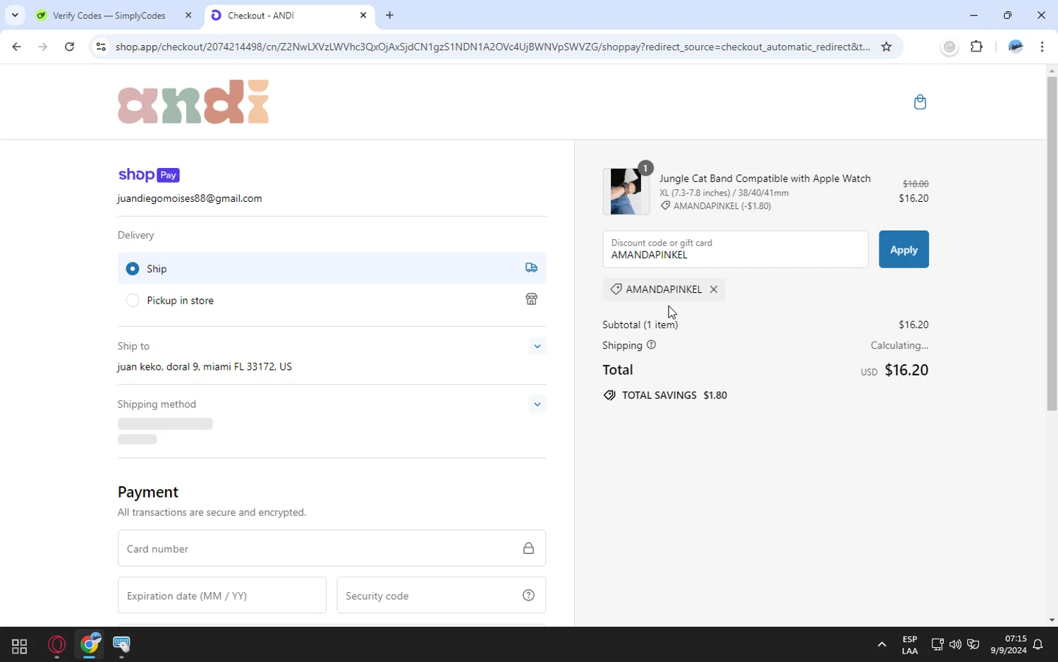 Shop Andi Promo Codes - 15% Off | October 2024