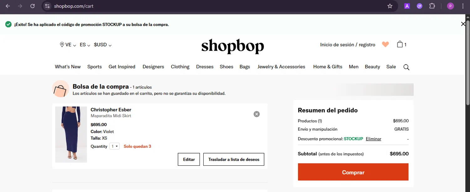 Shopbop Discount Codes - 60% Off (3 Verified) Oct 2025