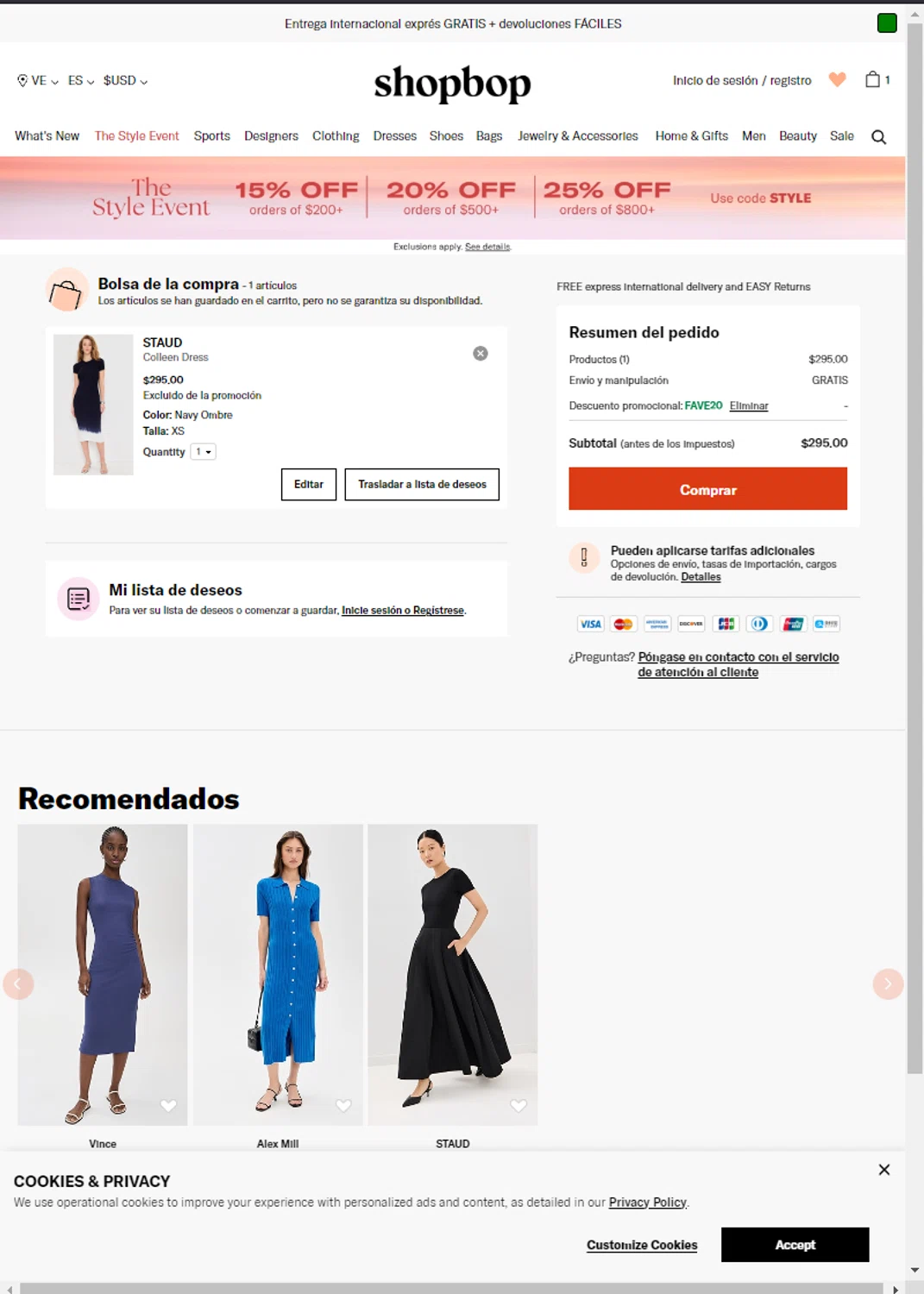 Shopbop Discount Codes - 20% Off (6 Verified) Sep 2025
