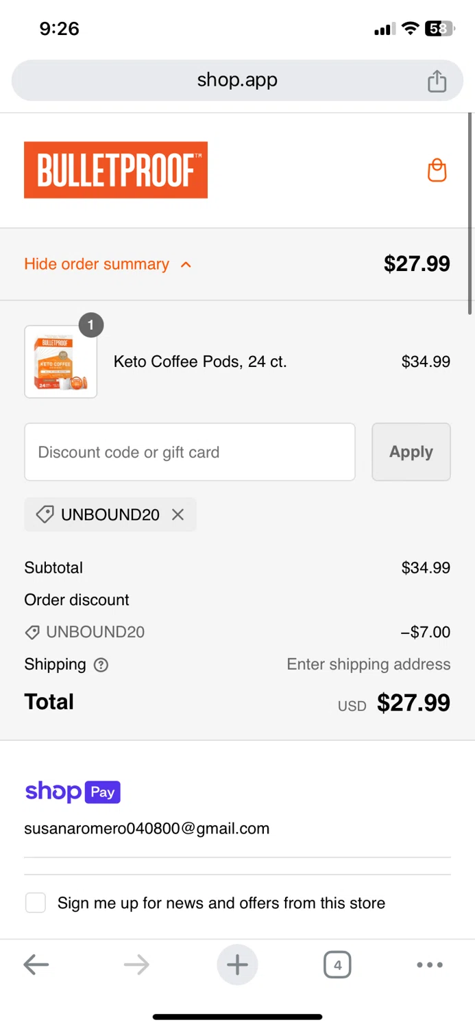 Bulletproof Nutrition Promo Codes - 20% Off | October 2024