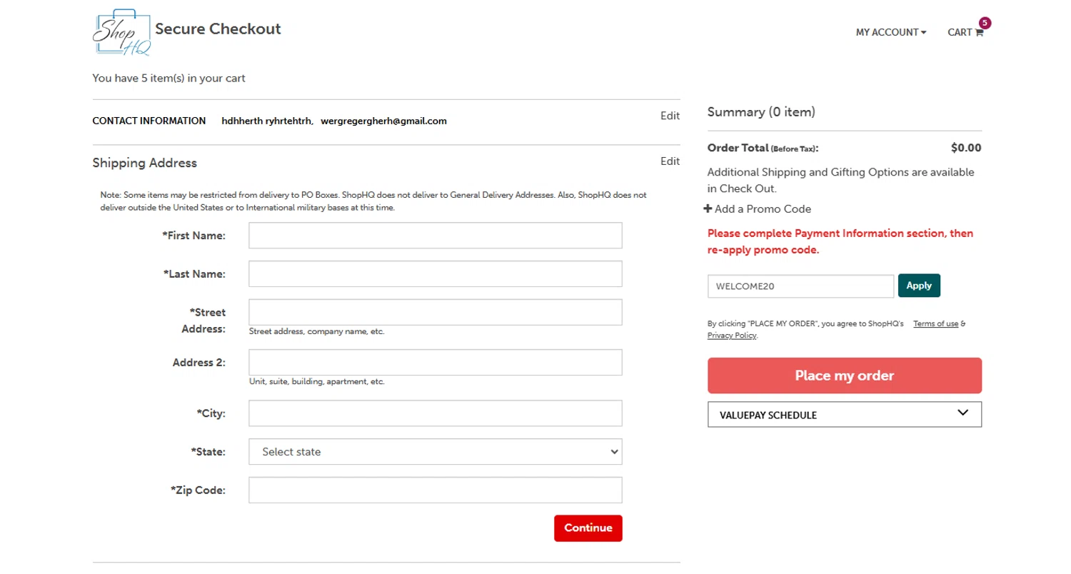 ShopHQ Promo Codes - 20% Off | December 2024
