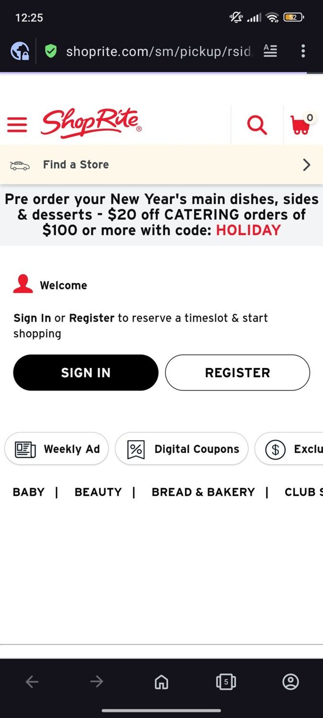 ShopRite Promo Codes (4 Verified) - 20% Off w/ Code Jan 2025
