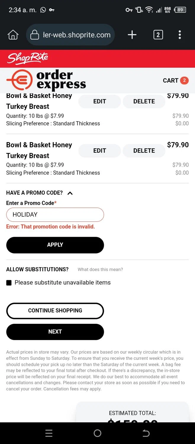 ShopRite Promo Codes (4 Verified) - $10 Off w/Code Feb 2025