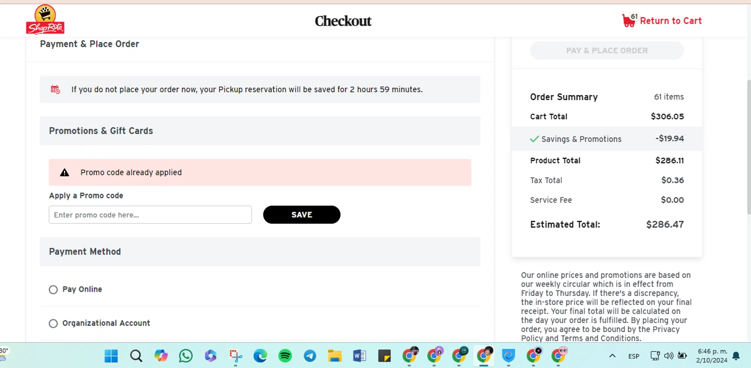 ShopRite Promo Codes - $10 Off | November 2024