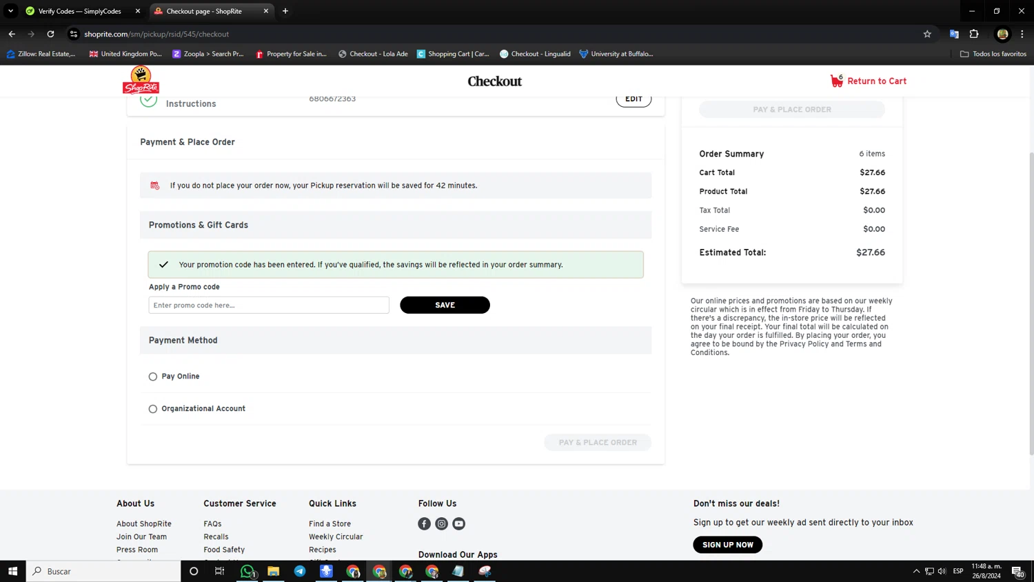 ShopRite Promo Codes - $10 Off | October 2024