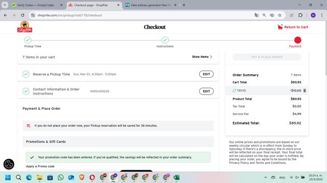 ShopRite Promo Codes (2 Verified) - $10 Off w/Code Apr 2025