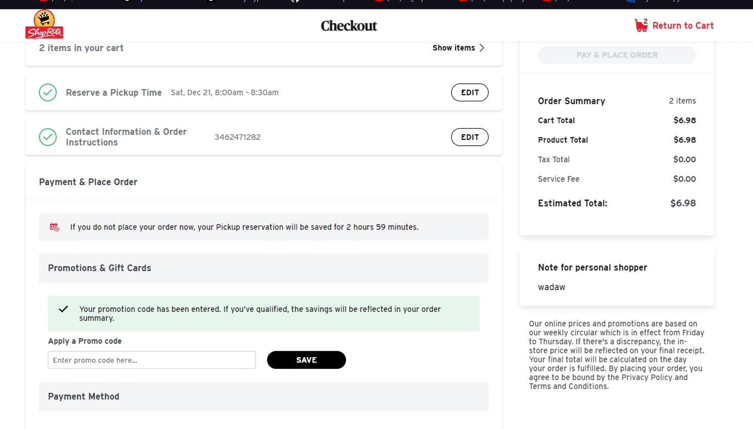 ShopRite Promo Codes (4 Verified) - 20% Off w/ Code Jan 2025