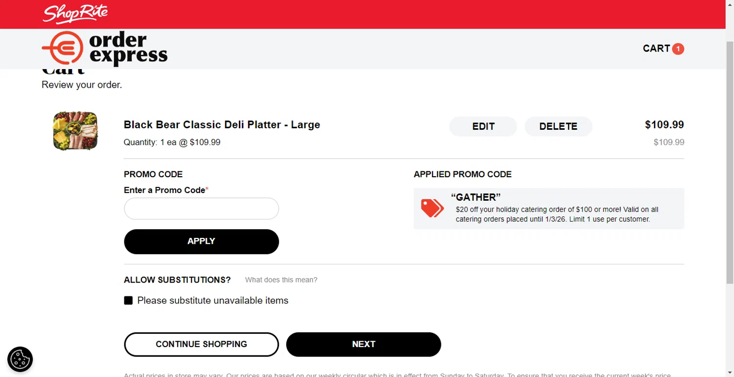 ShopRite Promo Codes - $10 Off (3 Verified) Dec 2025
