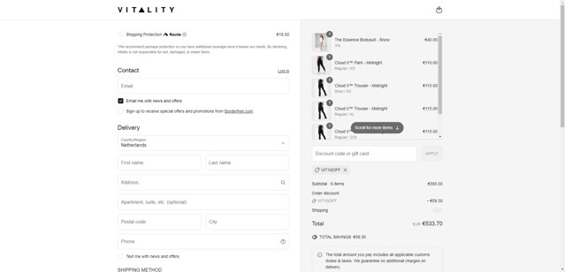 Vitality Promo Codes (9 Verified) - 15% Off w/Code Jun 2025