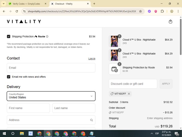 Vitality Promo Codes (9 Verified) - 15% Off w/Code Jun 2025