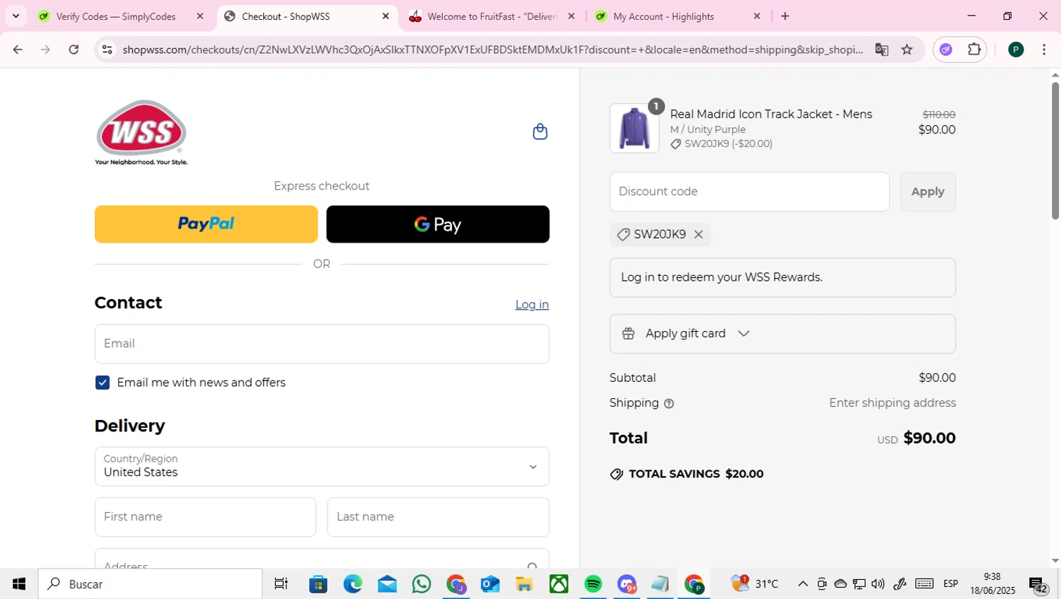 WSS Discount Codes - $20 Off (4 Verified) Aug 2025