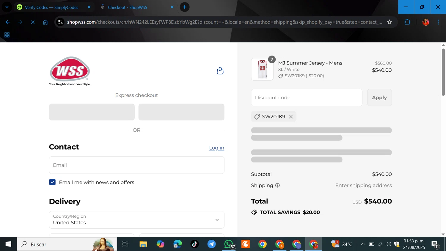 WSS Discount Codes - $20 Off (5 Verified) Oct 2025