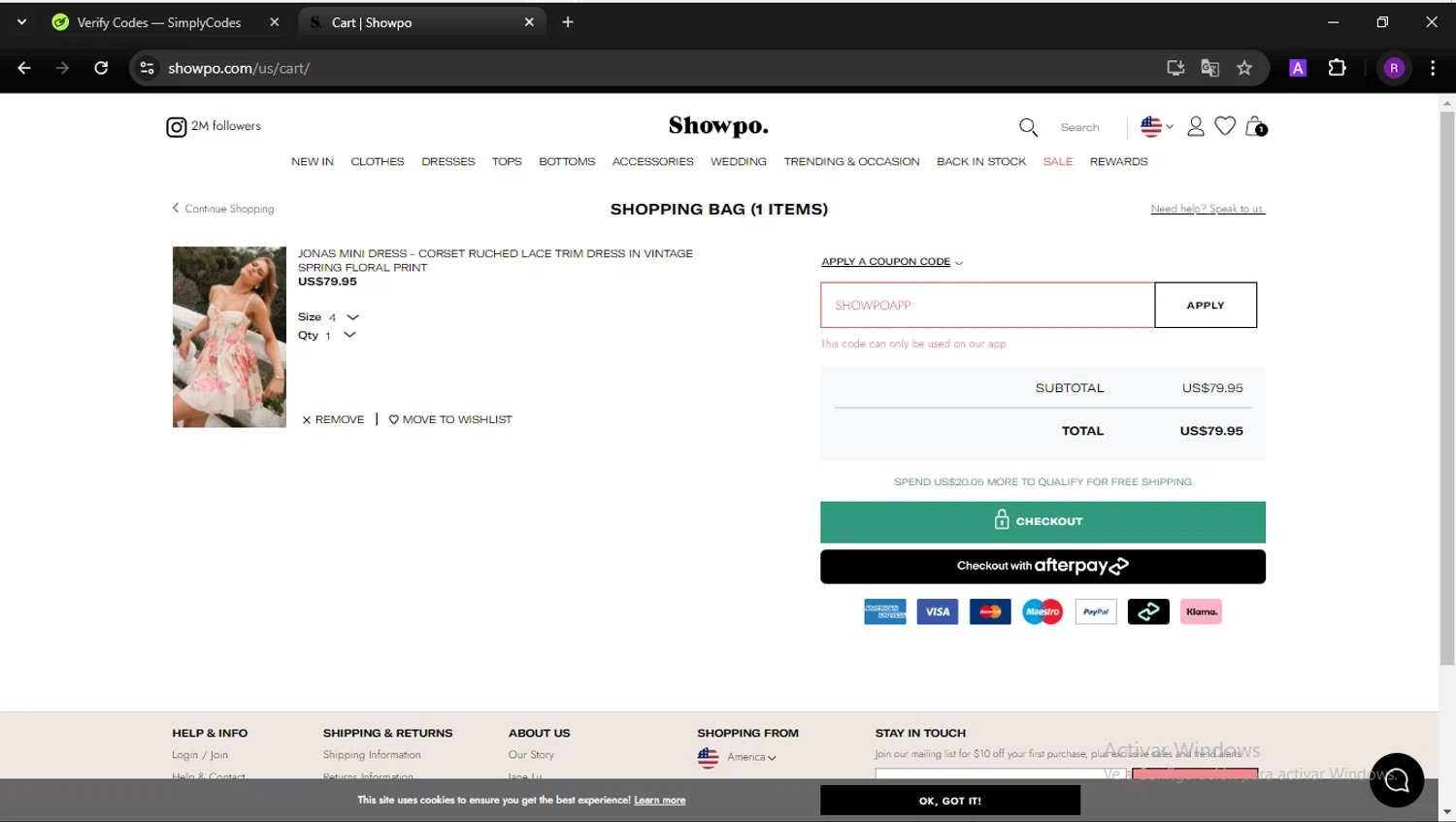 Showpo Coupon Codes - 10% Off | October 2024